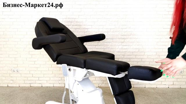 Педикюрное кресло Douglas black, 5 моторов
