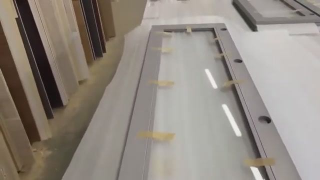 Изготовление МДФ фасадов со стеклом