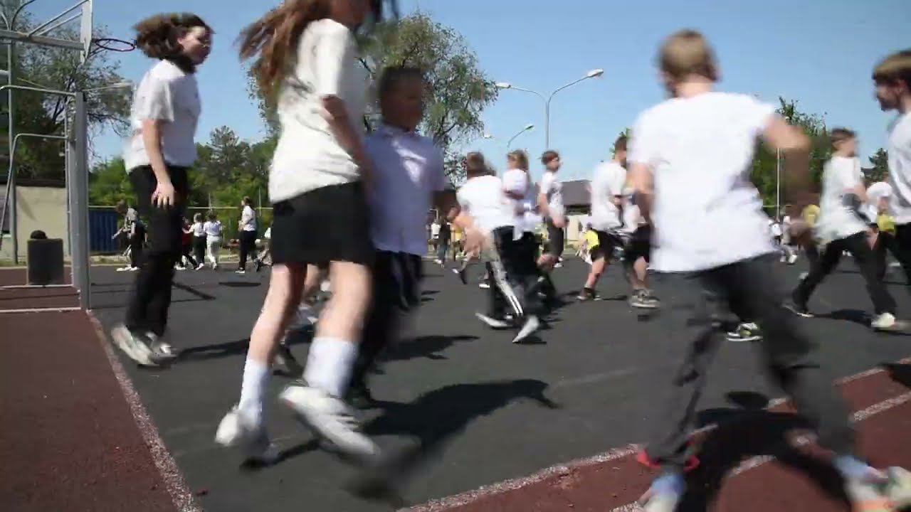 Народная зарядка с чемпионом. Самарское.