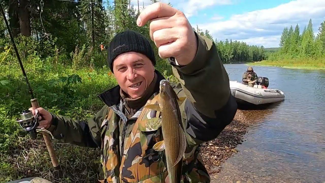 Рыбалка на севере края в таёжных реках. Красивая природа Сибири, дорога и избы на реке. 1 серия