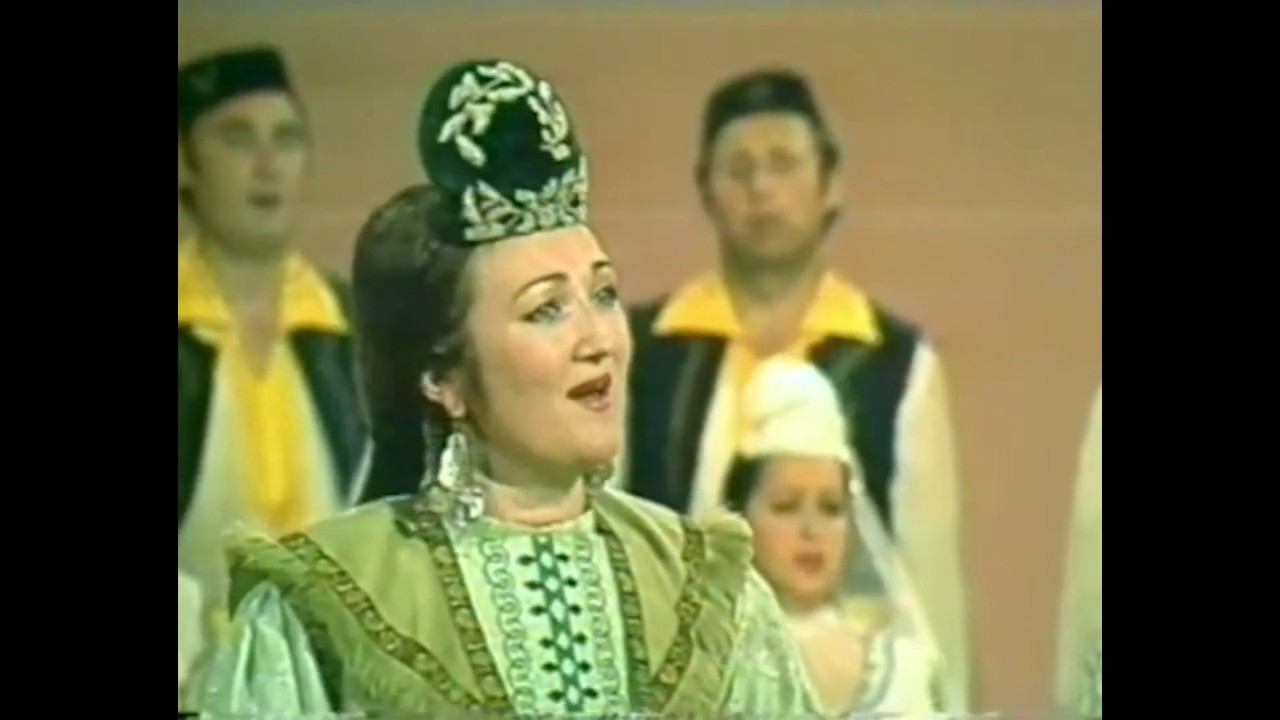 Уел / Раздумье — тат.народная песня, солистка Ания Туишева. Госансамбль песни и танца ТАССР 1982 год