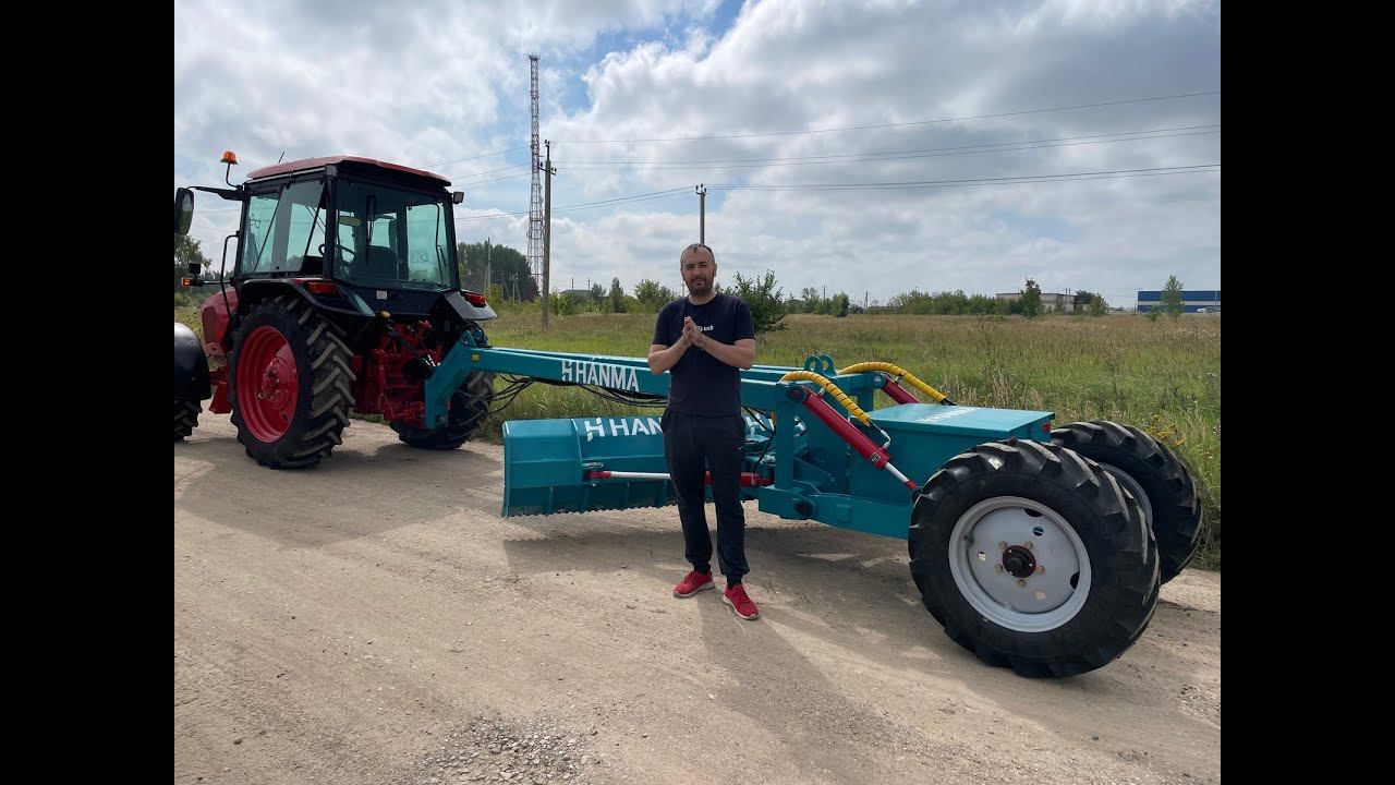 Прицепной грейдер средней серии на трактор МТЗ