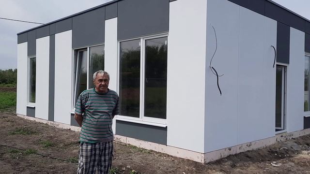 Отзыв заказчика. Дом 70 кв.м. КП Самарский Самарская область.