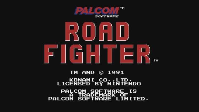 Road Fighter 1985. Dendy. Полное прохождение.