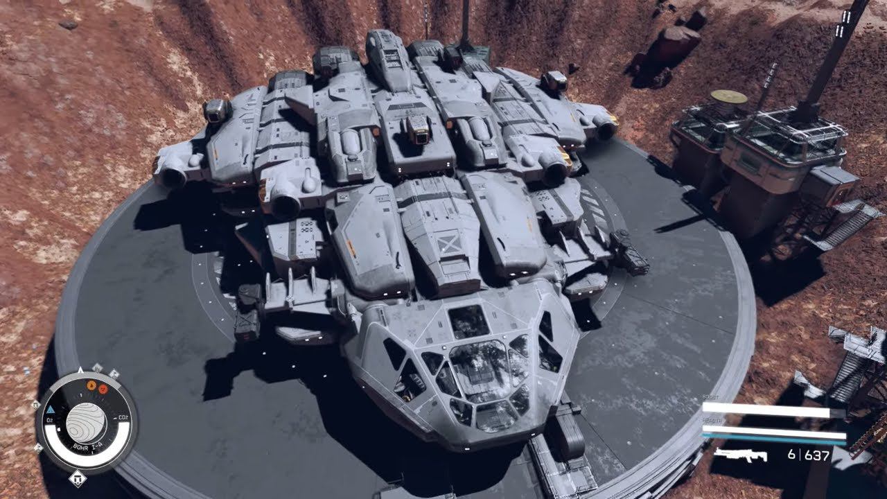 Starfield : Space Ship for Endgame How To Build ( No Mods )