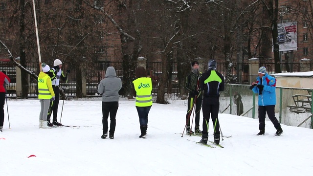 Лыжное будущее Москвы 2016 забег группы М16