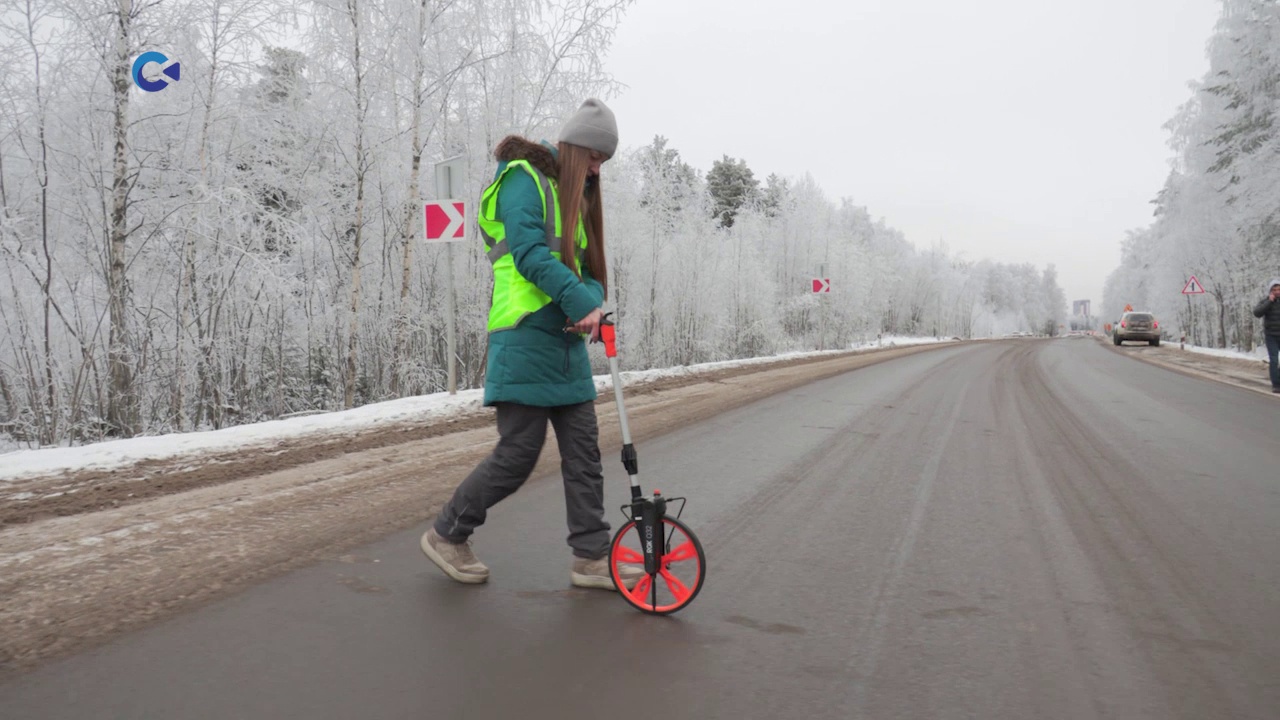 Комиссия управления дорог Карелии проверила готовность части нового участка Лососинского шоссе