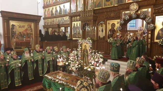 Полиелей прп. Иоанну Затворнику 23.08.2019 г.