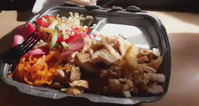 Шаверма на тарелке (Санкт-Петербург) самое любимое блюдо Лесника обзор #обзор