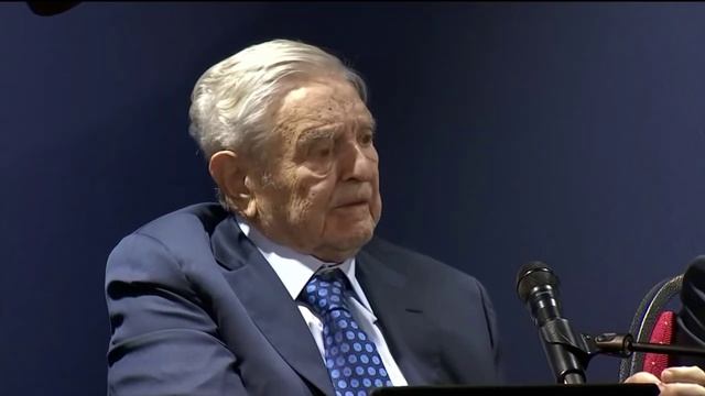 Джордж Сорос, Давос 2022