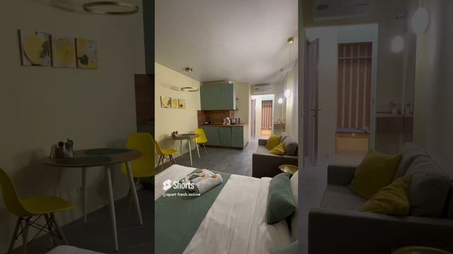 Apart Fresh аренда апартаментов посуточно Санкт-Петербург. Управление освещением.