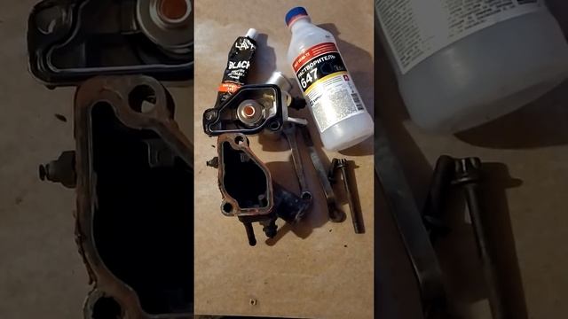 замена термостата в opel vectra b.