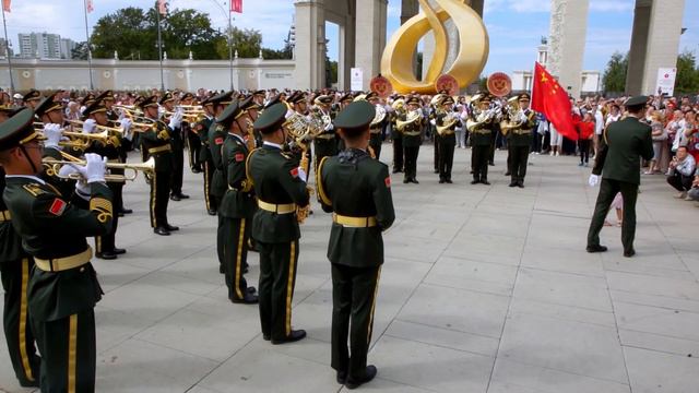 Оркестр НОАК КНР на ВДНХ - Спасская Башня 2024