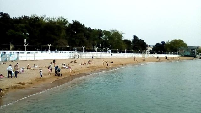 Геленджик. Жара,  загораем.