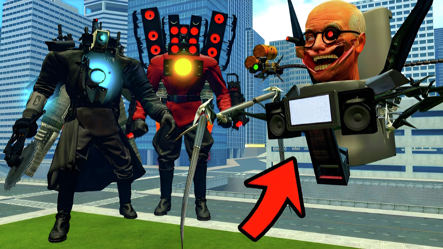 САМЫЙ СИЛЬНЫЙ СКИБИДИ ТУАЛЕТ РАЗРУШИЛ ГОРОД в Garry's Mod - ОБЗОР ПЕРСОНАЖЕЙ GTA MODS