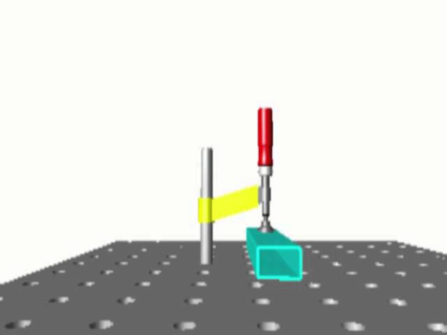 Компенсируемый зажим системы столов Demmeler