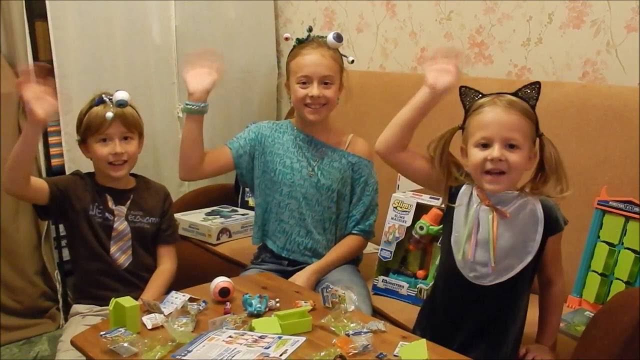 Корпорация и Университет монстров. Игры и игрушки. Видео часть 1