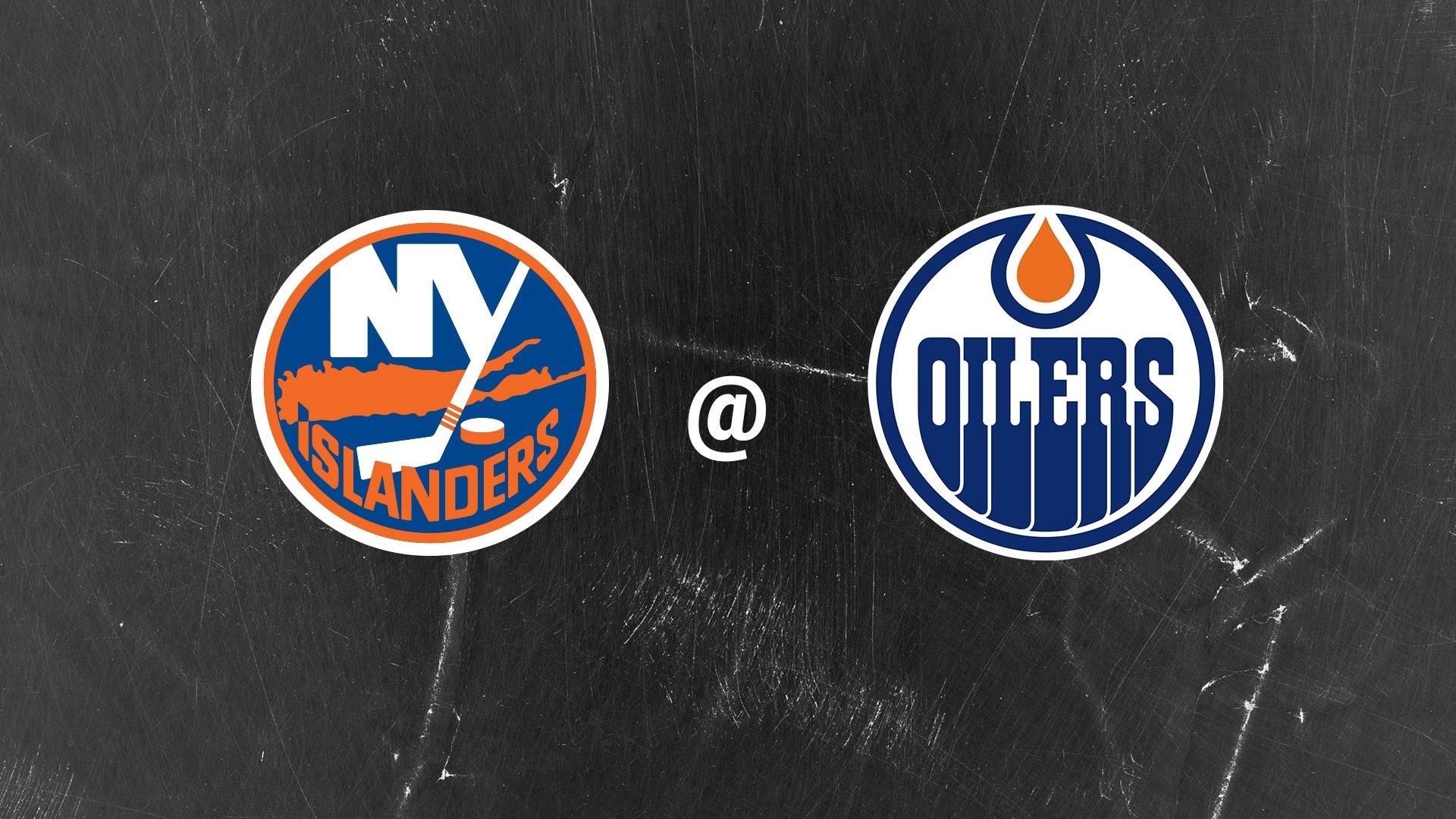 NEW YORK ISLANDERS @ EDMONTON OILERS