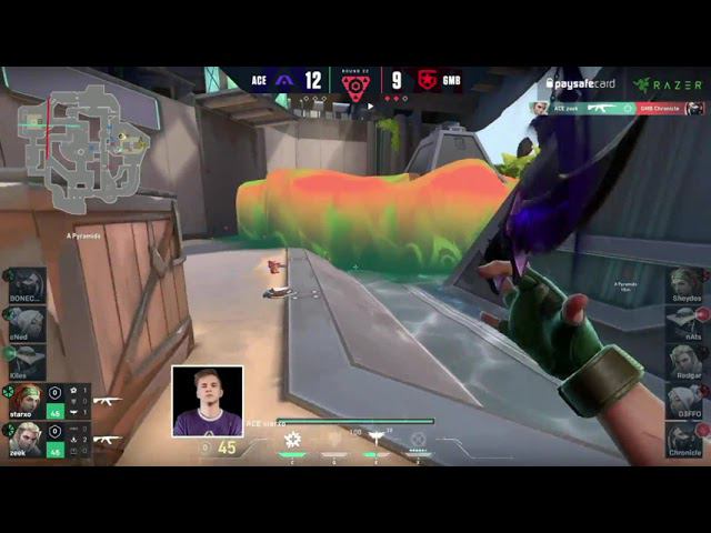 ACE vs GMB - Плей-офф VCT EMEA Challengers - День 9 Карта 3