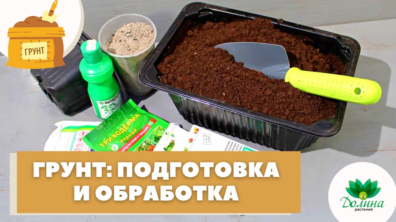 ГРУНТ ДЛЯ РАССАДЫ: подготовка и обработка