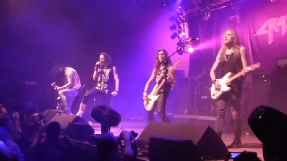 CRAZY LIXX at Frontiers Rock Festival (Milan, Italy, May 3d 2014)