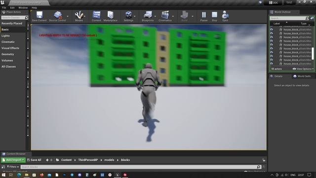 Пятиэтажка и немного цветных материалов