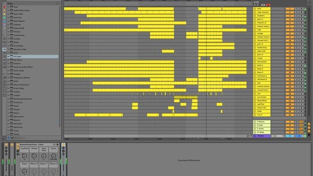 Afro House Ableton Template (Like) (Da Capo, Black Coffee Style)