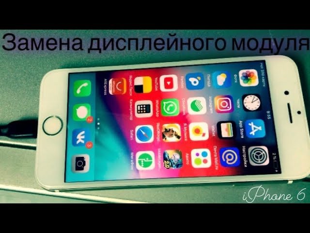 Замена дисплея, кнопки Home, фронтальной камеры на iPhone 6; Замена дисплея своими руками