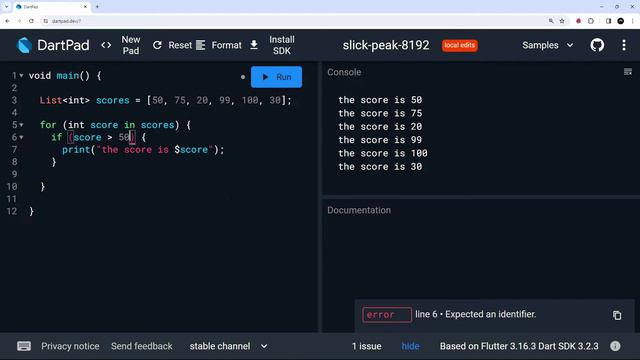 Экспресс-курс по Dart #6 - Поток управления