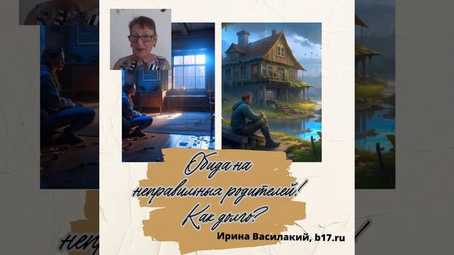 Обида на неправильных родителей. Как долго_