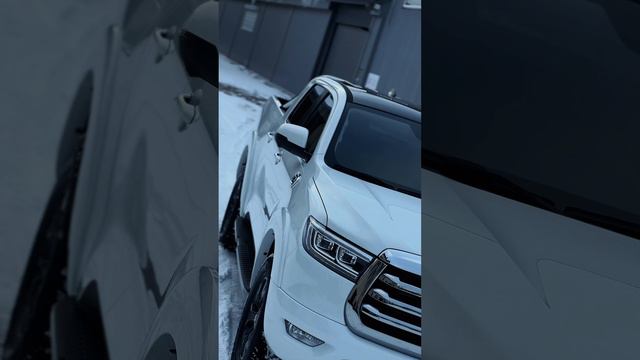 Защита от царапин и сколов, тонировка и антихром для Great Wall POER. И по итогу такая красота!