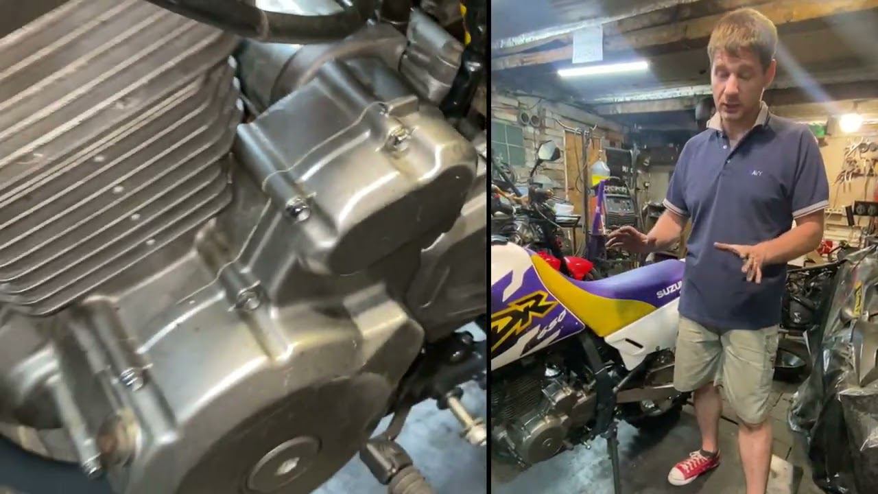 Suzuki DR 650. Restoration and maintenance