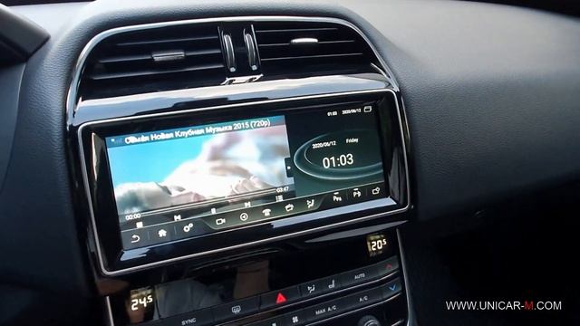 Замена штатного монитора 8' на монитор 10.25' Jaguar XE_F-Pace_XF.mp4