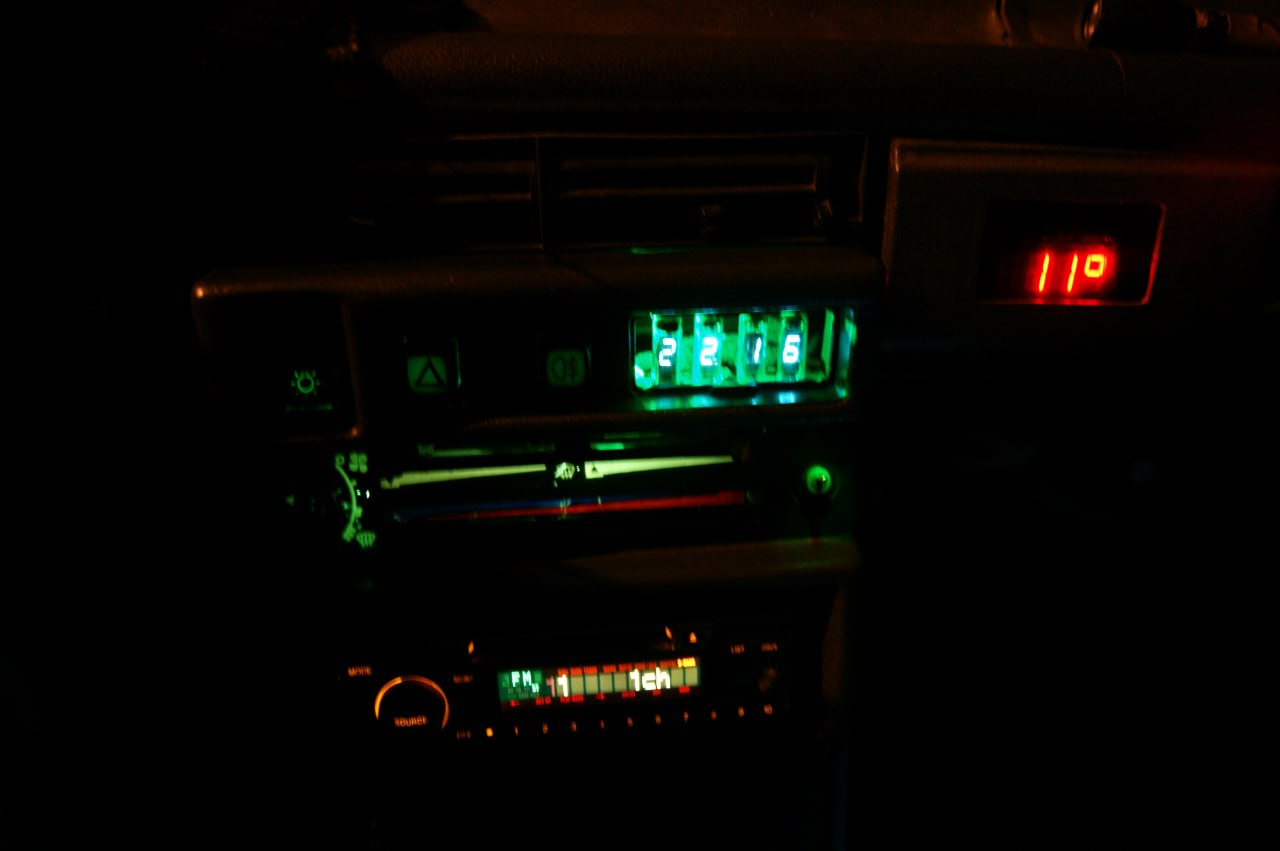Подсветка приборной панели в ВАЗ-2109.