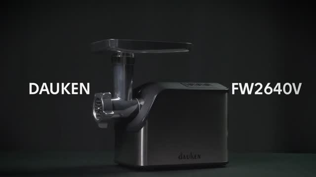 Видеоинструкция: Мясорубка электрическая DAUKEN FW2640V