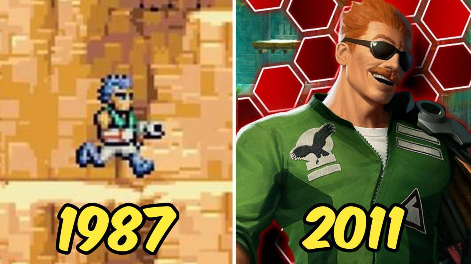 Эволюция серии игр Bionic Commando (1987-2011)