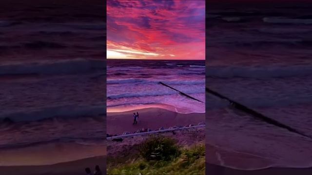 Куршская коса закат