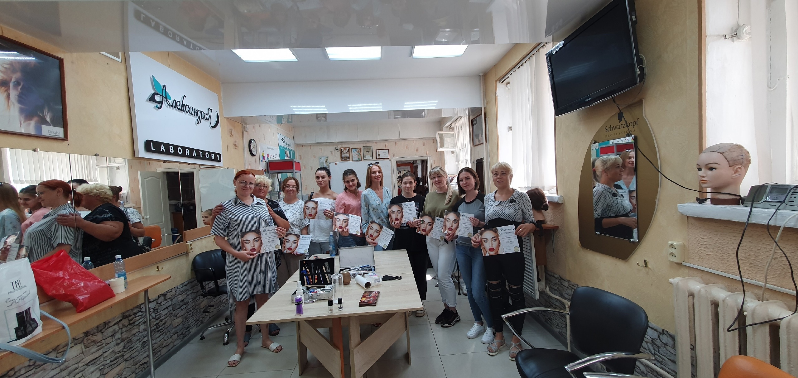 курс Бровист вручение сертификатов. УЦ Александрия Братск