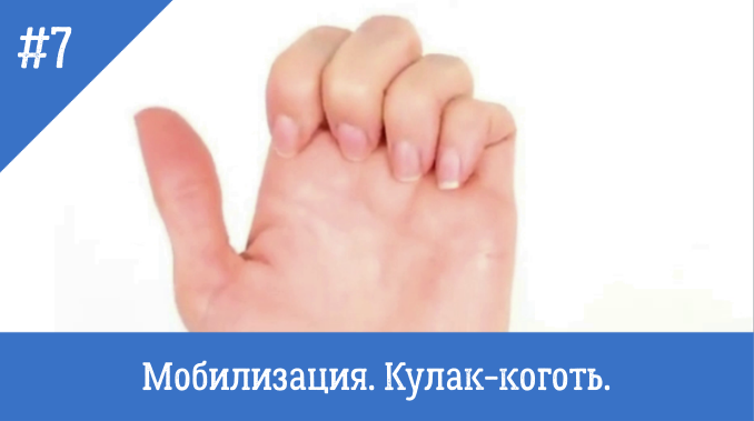 7. Кулак-когти.