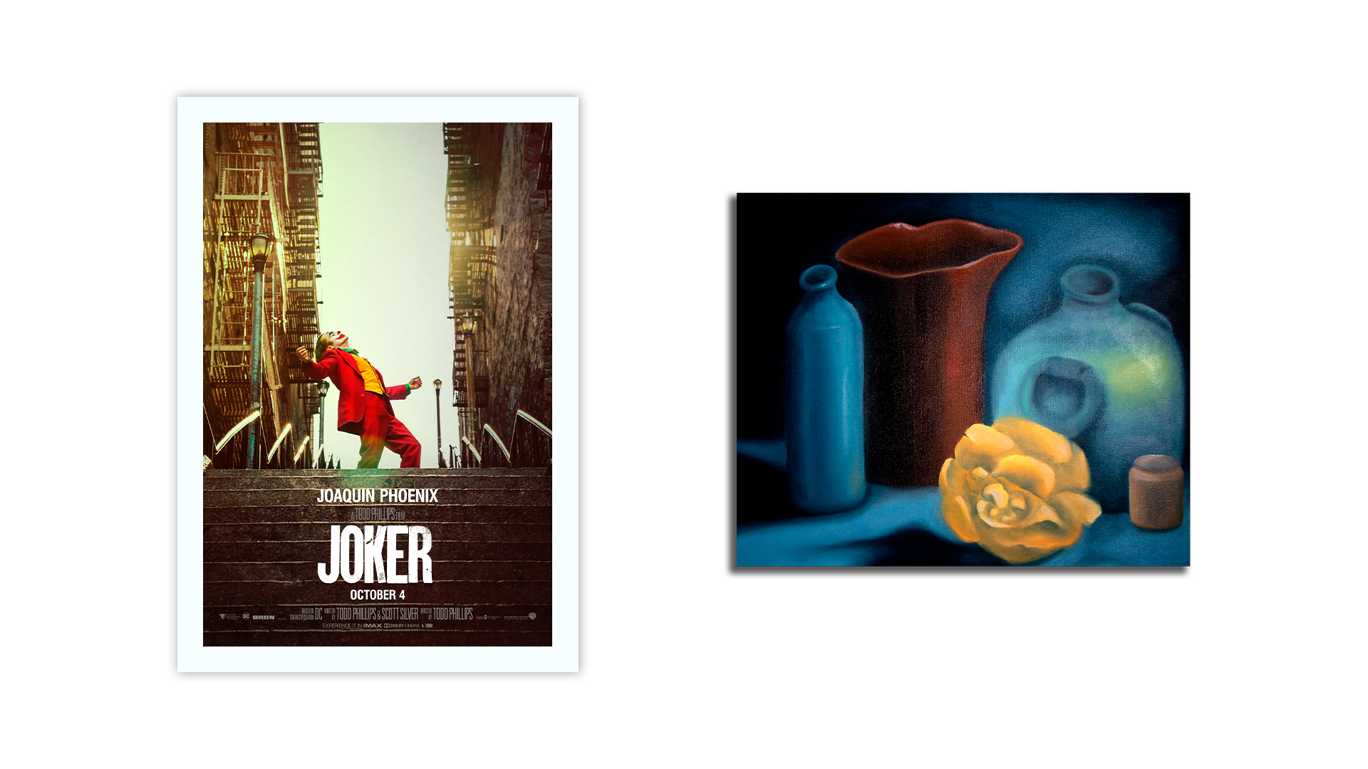 Рисую картину из фильма Джокер / Joker (2019)