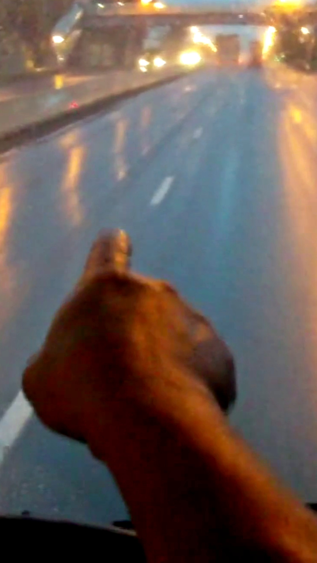 Эти колеи от вашей шипованной резины, сволочи!