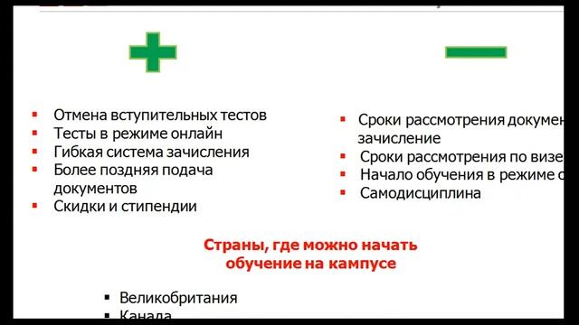 Обучение за рубежом в новых реалиях  как, куда и когда можно уехать учиться. Вебинар