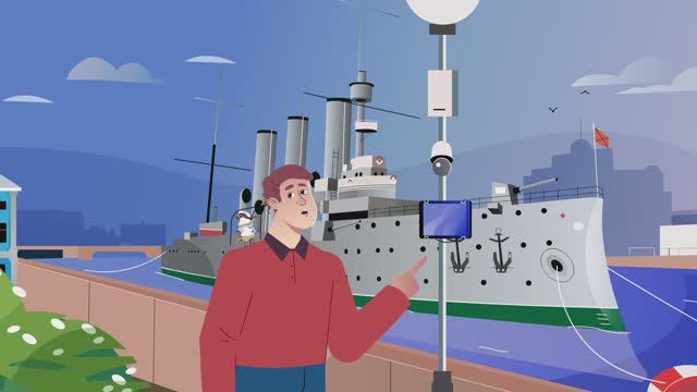 Видеопрезентация городского сервиса