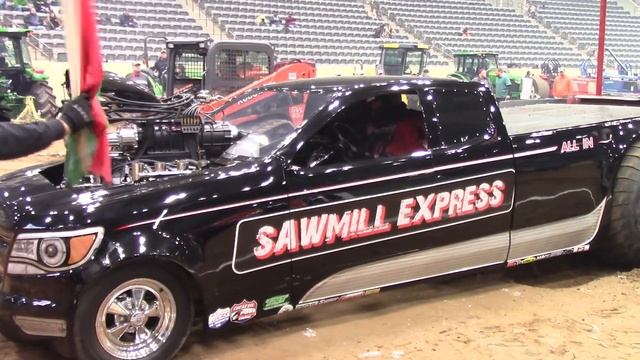 Силовая тяга грузовиков тягачей - Super Modified 2WD - TNT Truck/Tractor Pull