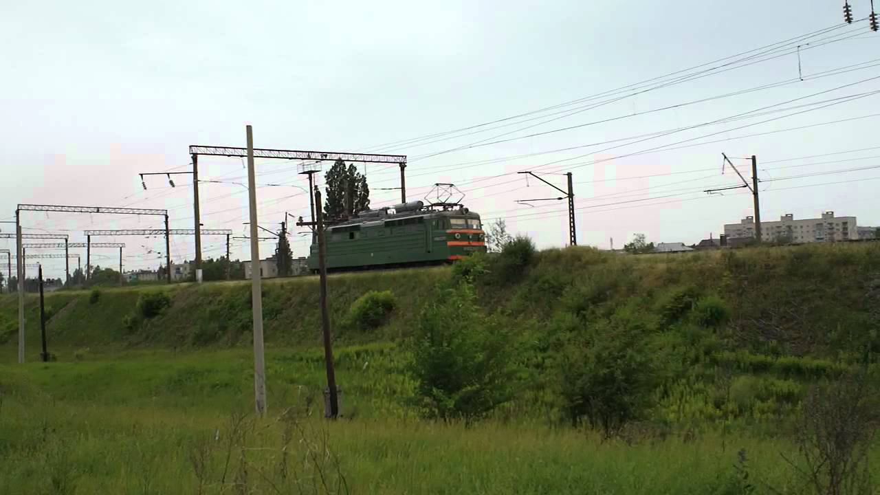 Неудачный обгон грузовым поездом