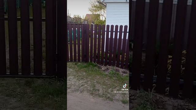 Заборы из евроштакетника в Гомеле I забор с установкой I забор под ключ