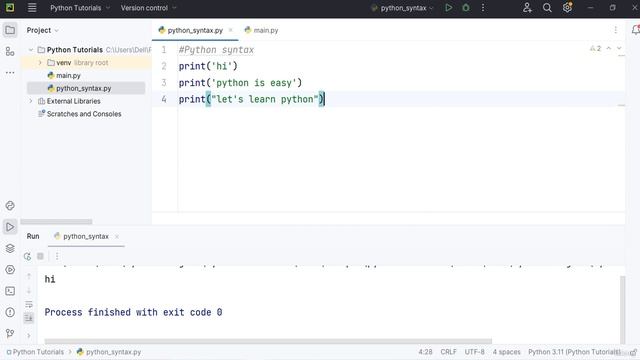 Day 2 - 02 - Python Identifiers Syntax Indentation variables and Comments