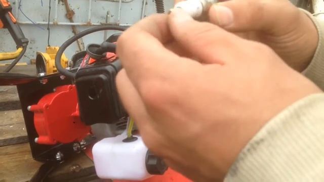 Холодная обкатка мото бура, мотокосы,тримерм.