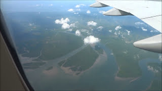 Пхукет - Москва. Взлет самолета рейса UN 628 Трансаэро