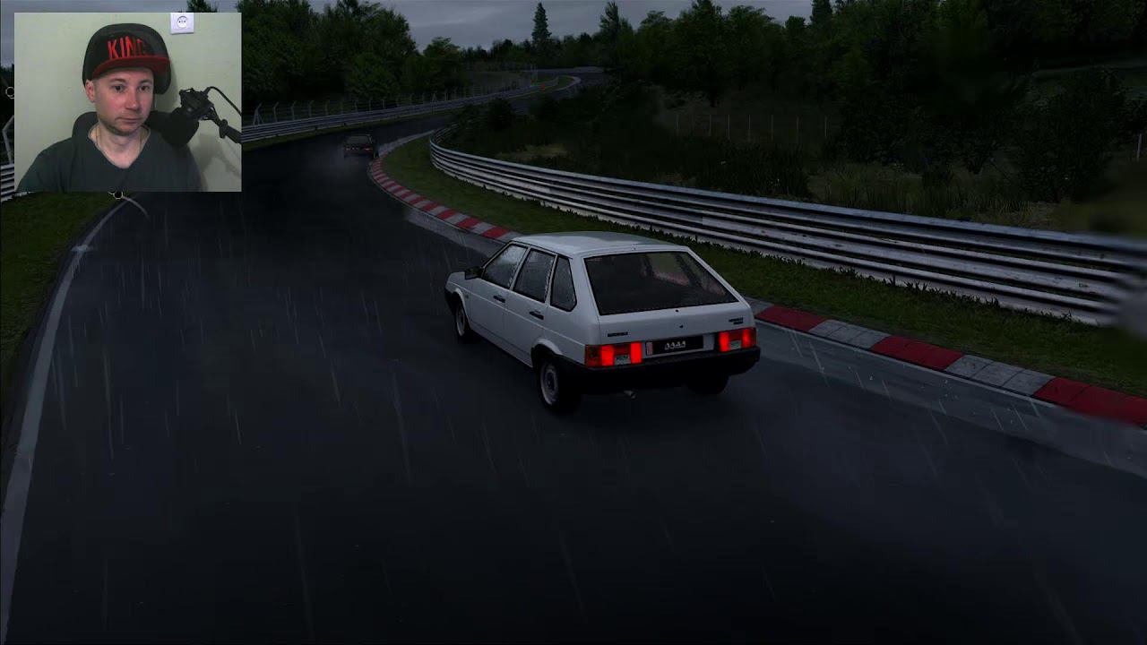 Туристы на Lada 2109 Sputnik - Assetto Corsa - Nordschleife tourist